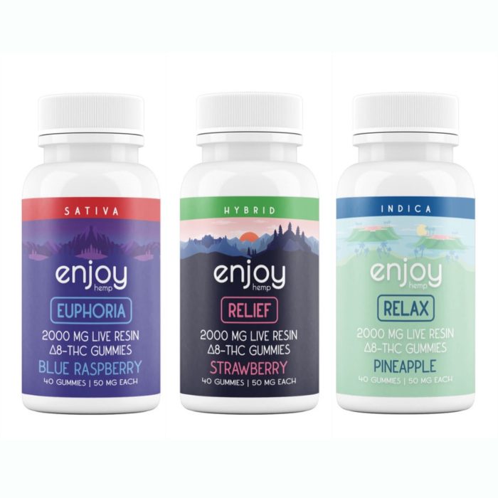 Enjoy Hemp 300mg Δ9 Gummies - White Dragon Botanicals